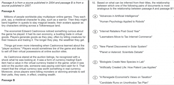 LSAT Reading Comprehension tips and strategies for each question type ...
