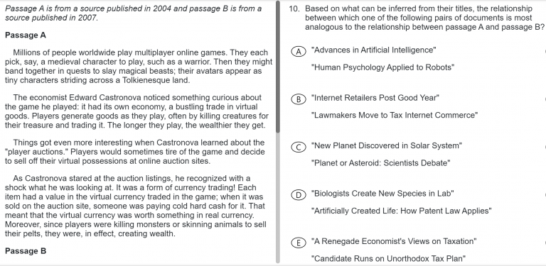 LSAT Reading Comprehension tips and strategies for each question type ...